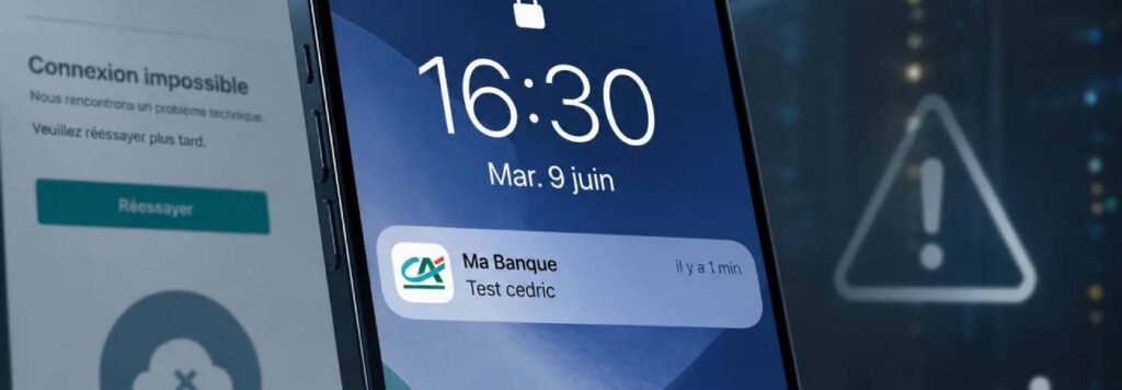 Pourquoi avez-vous reçu la notification "Test Cédric"